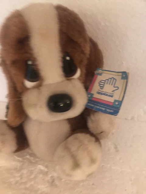 APPLAUSE SAD SAM Dog Soft Toy Plush 9” & Tags Vintage 1984 £9.99 ...