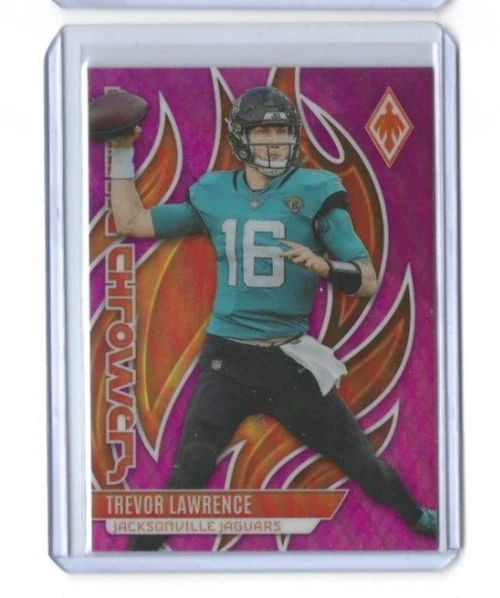 LANCE-FLAMMES 2023 PANINI Phoenix TREVOR LAWRENCE ROSE parallèle 143/ ...
