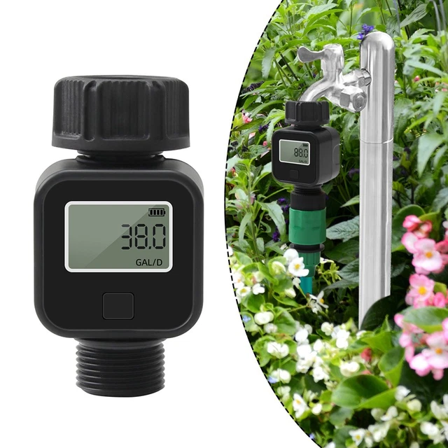 EFFICIENT WATER CONSUMPTION Monitoring with IPX5 Waterproof Flow Meter ...
