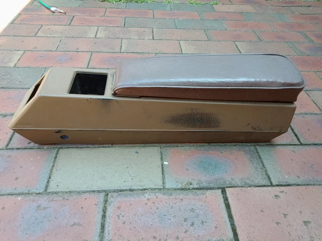 HOLDEN HQ CONSOLE Short Type Brown Few Holes Drilled In It Used Sold As ...