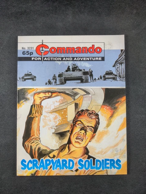 COMMANDO COMIC ISSUE Number 3231 Scrapyard Soldiers £4.45 - PicClick UK