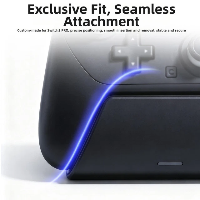 FOR SWITCH 2 Pro Controller Charging Station with Precise Metal ...