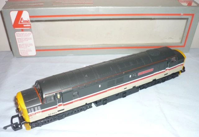LIMA OO GAUGE BR IC CLASSE 37 DIESEL LOCO 37401 MARY QUEEN OF SCOTS ...