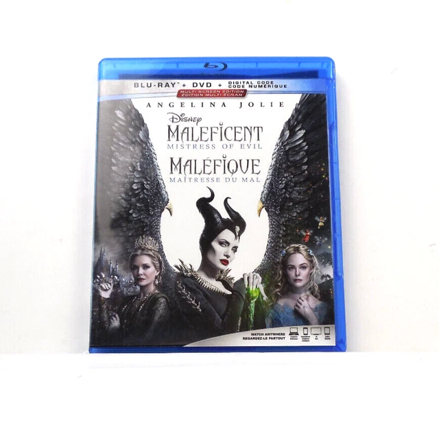 MALEFICENT MISTRESS OF Evil 2020 Disney Blu-Ray DVD (PPPP) $11.43 ...