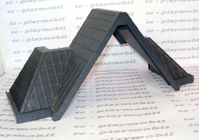 PLAYMOBIL TEJADO CIUDAD clínica mansión granja EUR 3,90 - PicClick FR