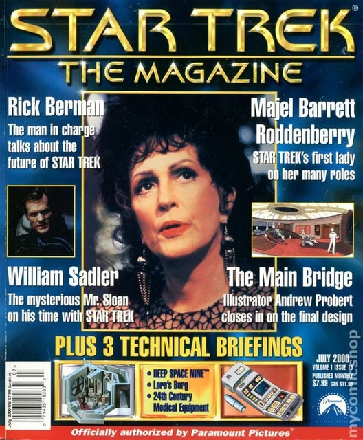 STAR TREK THE Magazine Vol. 1 #15 VF 2000 Stock Image £7.44 - PicClick UK