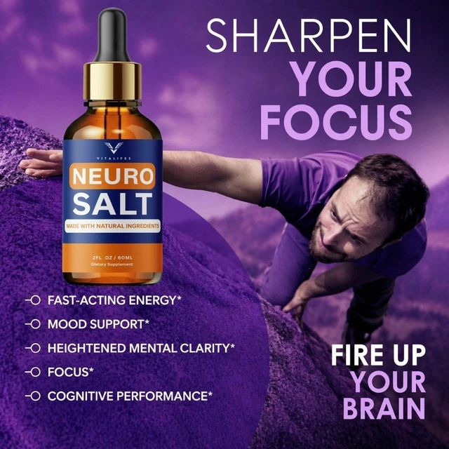 (3 PACK) NEURO Salt Liquid Drops Natural Herbal Blend 60ml £27.61 ...