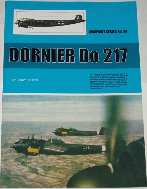 DORNIER 217 AIRCRAFT WW2 German Luftwaffe WW2 History NEW Bomber Night ...