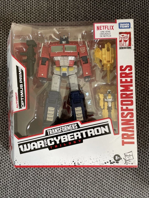 HASBRO TRANSFORMERS WAR For Cybertron Netflix Optimus Prime Action ...