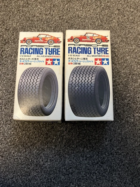 TAMIYA 1/12 SCALE Porsche Racing Tyre Empty Boxes £10.00 - PicClick UK