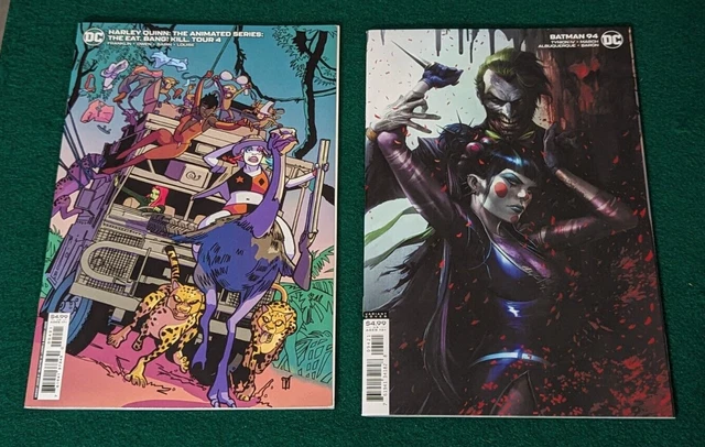 HARLEY QUINN: THE Animated Series #4 & Batman #94 - Variant Covers - DC ...