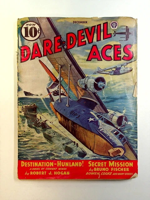 DARE-DEVIL ACES PULP Dec 1943 Vol. 32 #1 VG £14.92 - PicClick UK