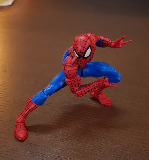 MARVEL LEGENDS CEL Shaded Spider-Man Animated Figure Hasbro Modified ...
