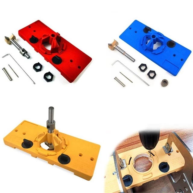 GUIDE DE PERCEUSE robuste pour installation de charnière 35 mm pour ...