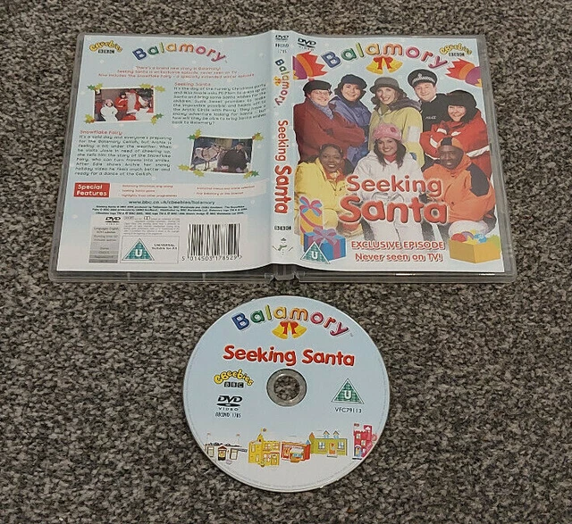 BALAMORY SEEKING SANTA Cbeebies Bbc Kids Children Pal Dvd £2.00 ...