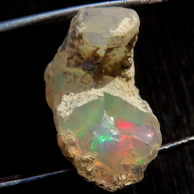 12.70 CT 15X16X10 MM Naturel Jeu De Couleur Clignotant Éthiopien Opale LP20 EUR 17,60 - PicClick FR