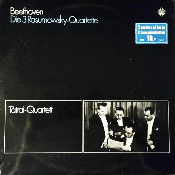 DIE 3 RASUMOWSKY-QUARTETTE, Ludwig van Beethoven et Tatrai Quartet EUR ...