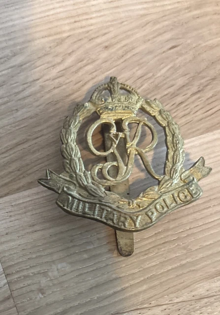 GENUINE WW2 Royal Military Police Cap Badge £20.00 - PicClick UK