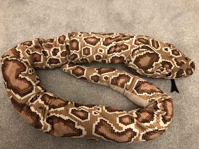 IKEA SNAKE SOFT toy puppet. Djungelskog. Burmese python. VGC. £5.50 ...