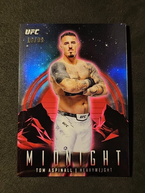 2024 TOPPS MIDNIGHT UFC Tom Aspinall #34 Twilight/99 pesi massimi EUR ...