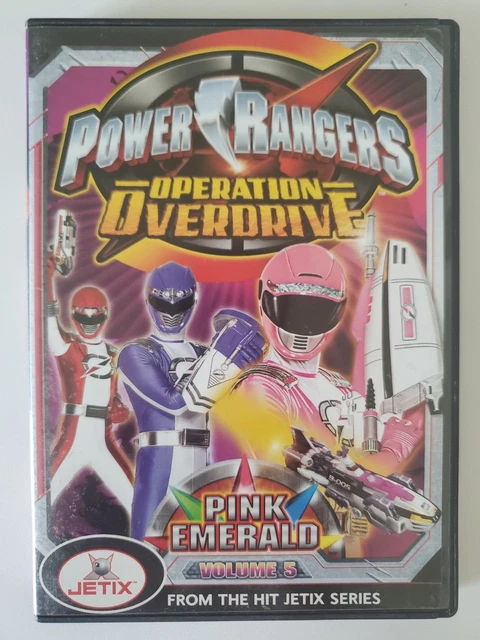 POWER RANGERS OPERATION Overdrive: Pink Emerald Volume 5 DVD 2008 Jetix £5.60 - PicClick UK