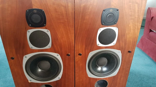CASTLE CONWAY 3 loudspeakers with UPGRADED crossover with Spares £250. ...