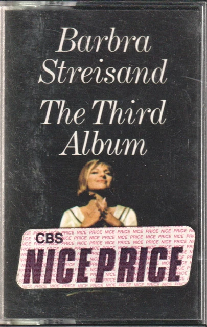 BARBRA STREISAND THIRD Album cassette UK Cbs HAS COMPANY NICE PRICE ...