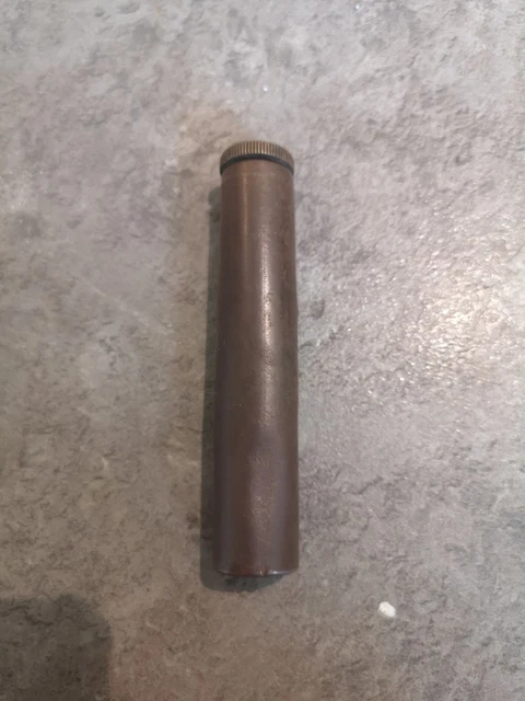 WW1 MILITARY ENFIELD EFD Brass Gun Rifle Oiler Army Broad Arrow Stamped ...