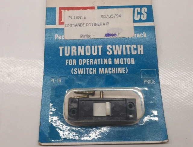 PECO PL-16 NOIR COMMUTATEUR DE FONCTIONNEMENT DE MOTEUR EUR 5,00 ...
