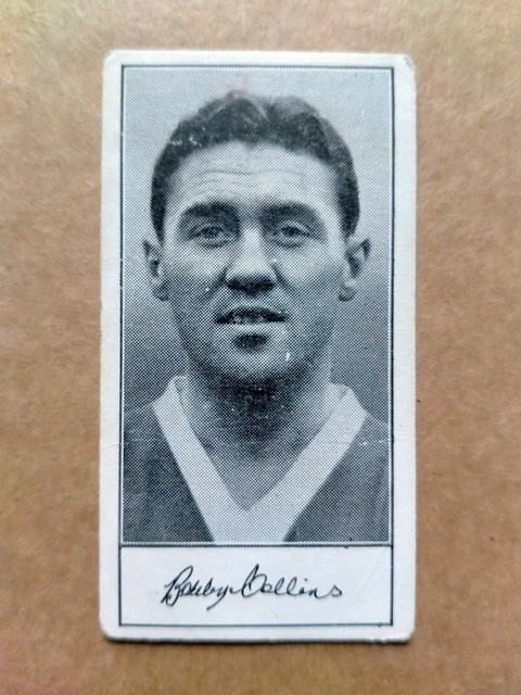 BOBBY COLLINS EVERTON #22 Barratt Famous Footballers Series A.7 1959 £4 ...