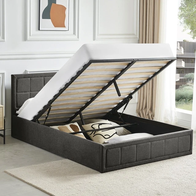 new-ottoman-storage-double-4ft6-bed-frame-upholstered-fabric-dark-grey