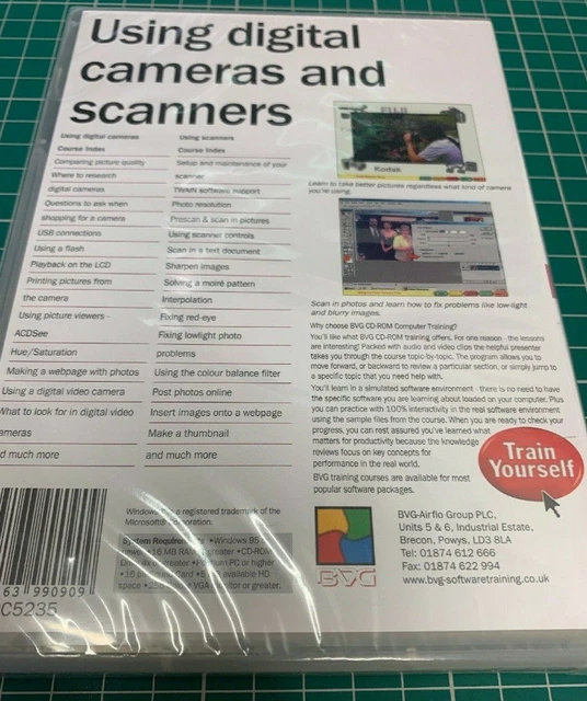 USING DIGITAL CAMERAS & Using Scanners Video Games Windows 95 £2.55 ...