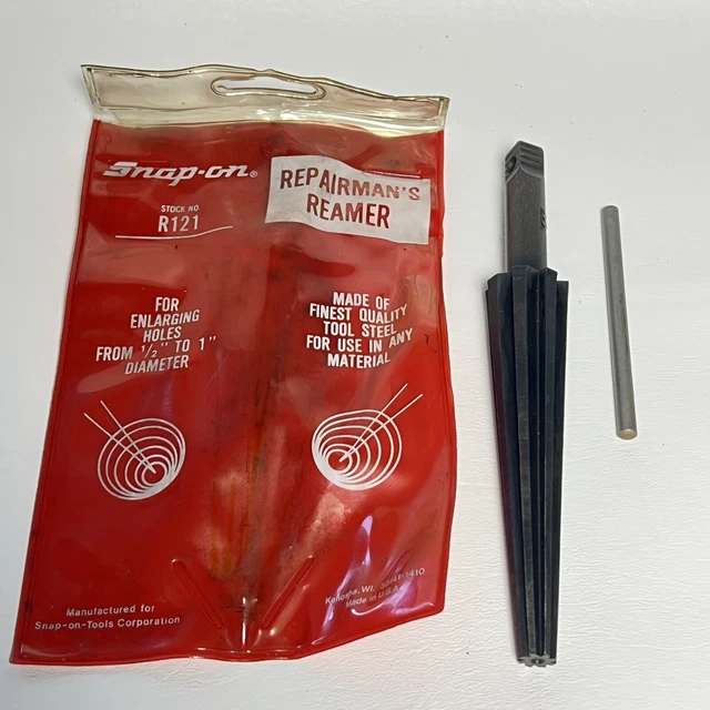 SNAP-ON TOOLS REPAIRMAN'S Reamer Stock No. R121 £33.04 - PicClick UK