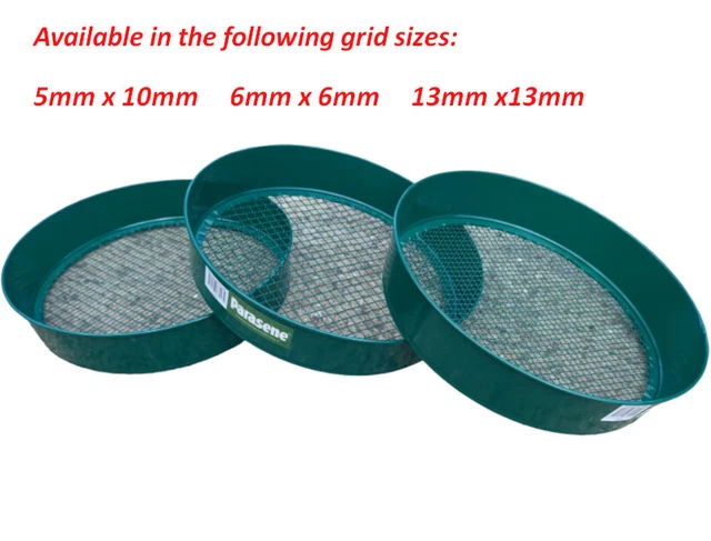 GARDEN SOIL RIDDLE Sieves Metal Stone Sieve Available in 3 Different ...