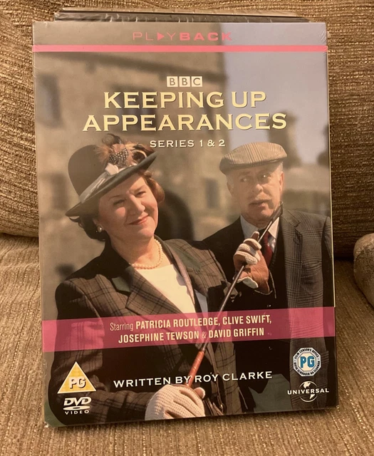KEEPING UP APPEARANCES Complete Original BBC Series 1 & 2 DVD Boxset £6 ...