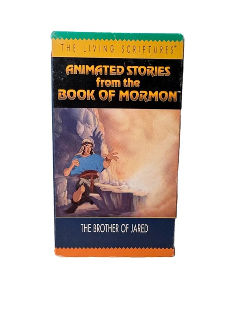 LDS VHS VIDEO brother jared ANIMATED STORIES FROM BOOK MORMON LIVING ...