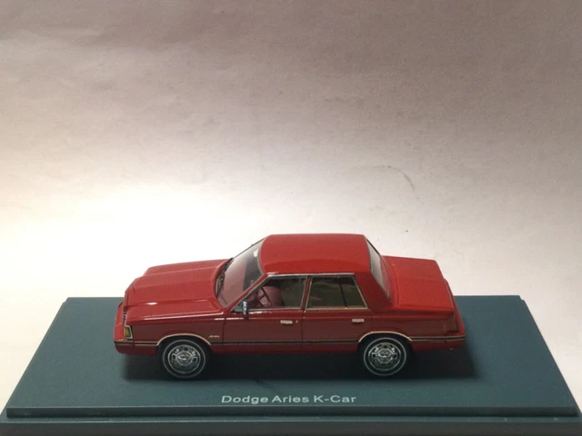 NEO 1:43 DODGE Aries K-Car Red NEO44898 EUR 79,30 - PicClick IT