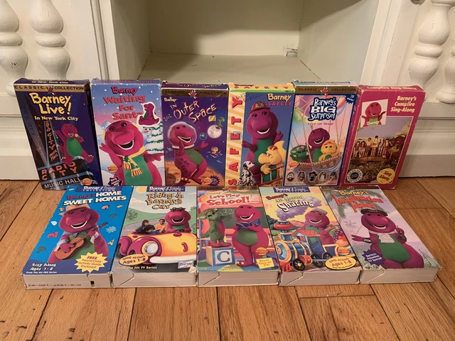 VINTAGE BARNEY & Friends/Classic Collections VHS Lot of 11 Children’s ...