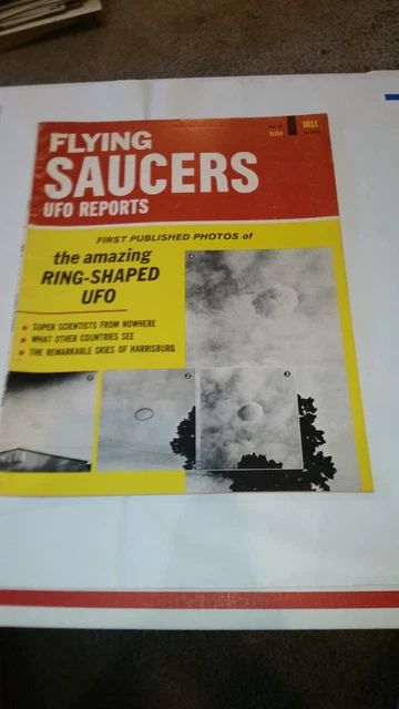 FLYING SAUCERS UFO REPORTS MAGAZINE 1967 issue number 4 £24.71 ...