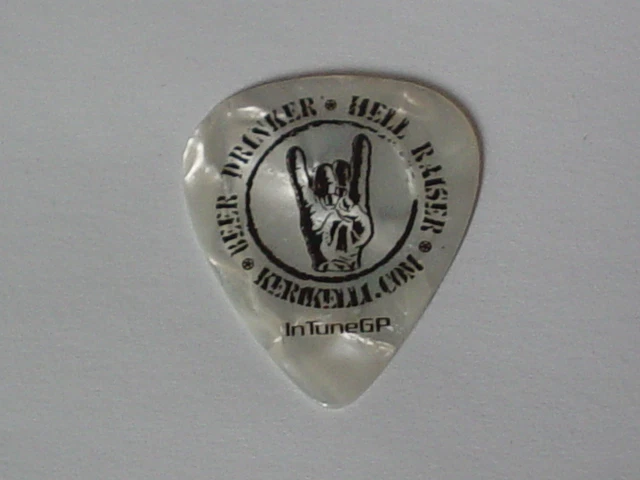 ALICE COOPER AC Logo Keri Kelli Pearl Concert Tour Rock GUITAR PICK ...