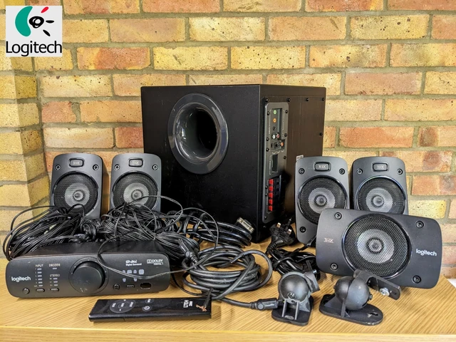 LOGITECH Z906 SURROUND Sound Speakers. Top of the Range. Awesome Sound ...