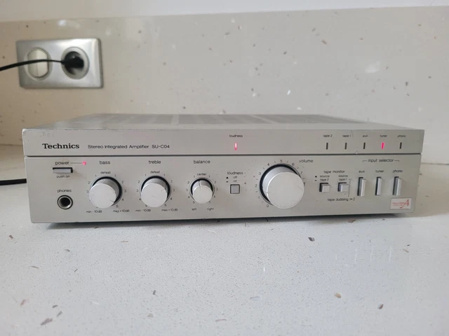 AMPLI HI FI TECHNICS SU-C04 integrated stereo amplifier 1981 EUR 33,50 - PicClick FR