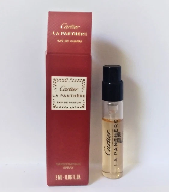 CARTIER LA PANTHERE Eau de Parfum 2ml mini sample perfume EDP, NEW $13. ...