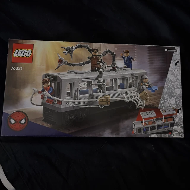 LEGO ǀ MARVEL Spider-Man vs. Doc Ock Subway Train Scene (76321) £33.19 ...