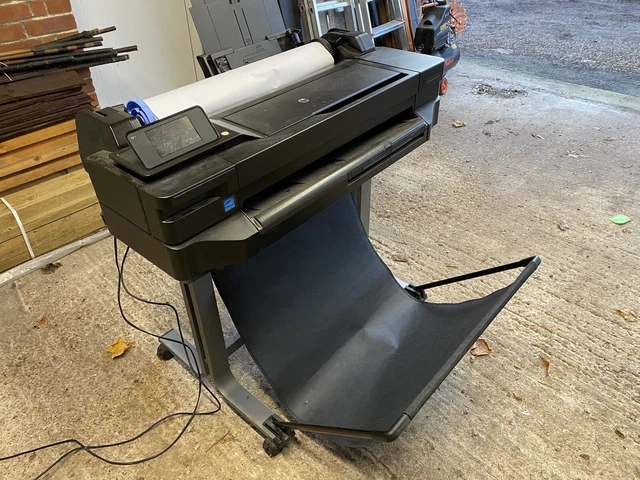 HP DESIGNJET T120 large format A1 plotter plan printer. £450.00 ...