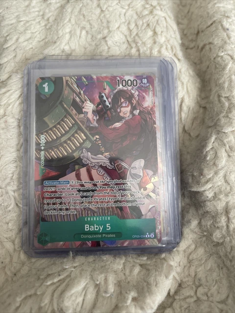 ONE PIECE TCG Awakening of the New Era Baby 5 OP05-034 Alt Art neuf ...