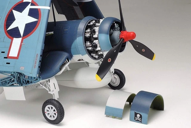 TAMIYA 1/32 AIRCRAFT Series No.25 US Navy Vought F4U-1A Corsair Model ...