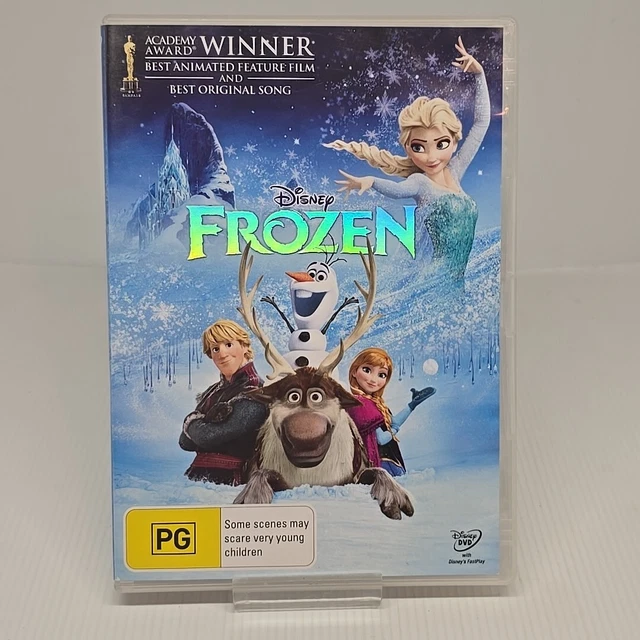 FROZEN DVD DISNEY kids' children family cartoon animation Olaf Ana Elsa ...