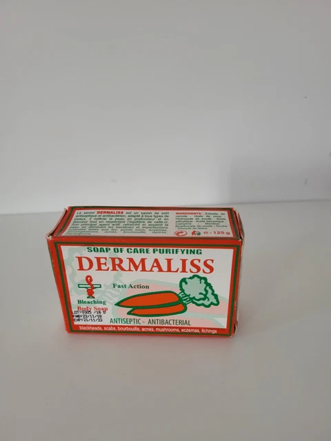 DERMALISS SAVON GOMMAGE ACTION RAPIDE A LA CAROTTE , POINTS NOIRS ...