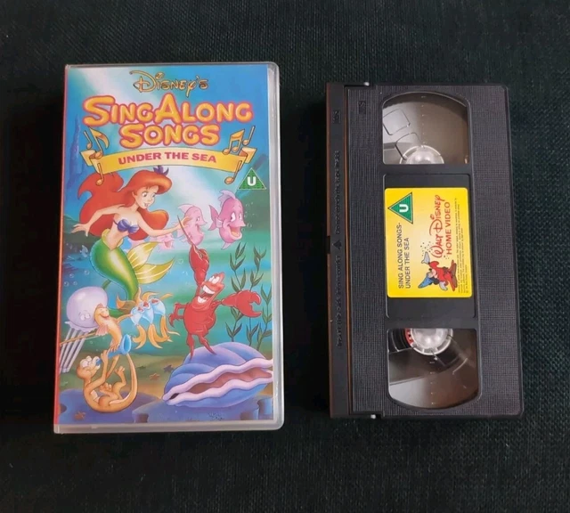 DISNEY'S SING ALONG Songs - The Little Mermaid "Under the Sea" VHS ...